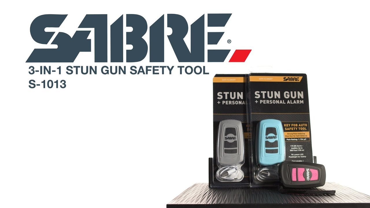 SABRE 3-in-1 Stun Gun Safety Tool S-1013 - YouTube