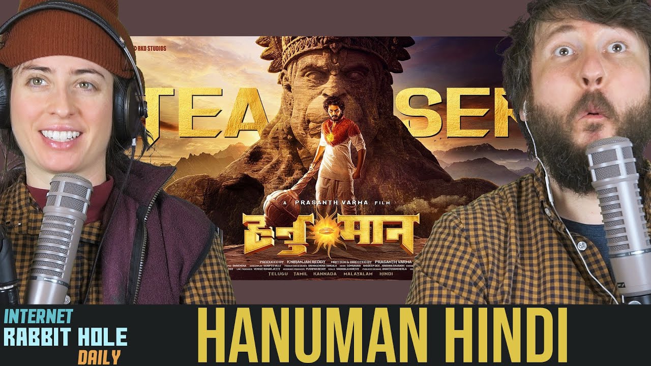 HANUMAN Hindi Teaser | Prasanth Varma Cinematic Universe| RKD Studios ...