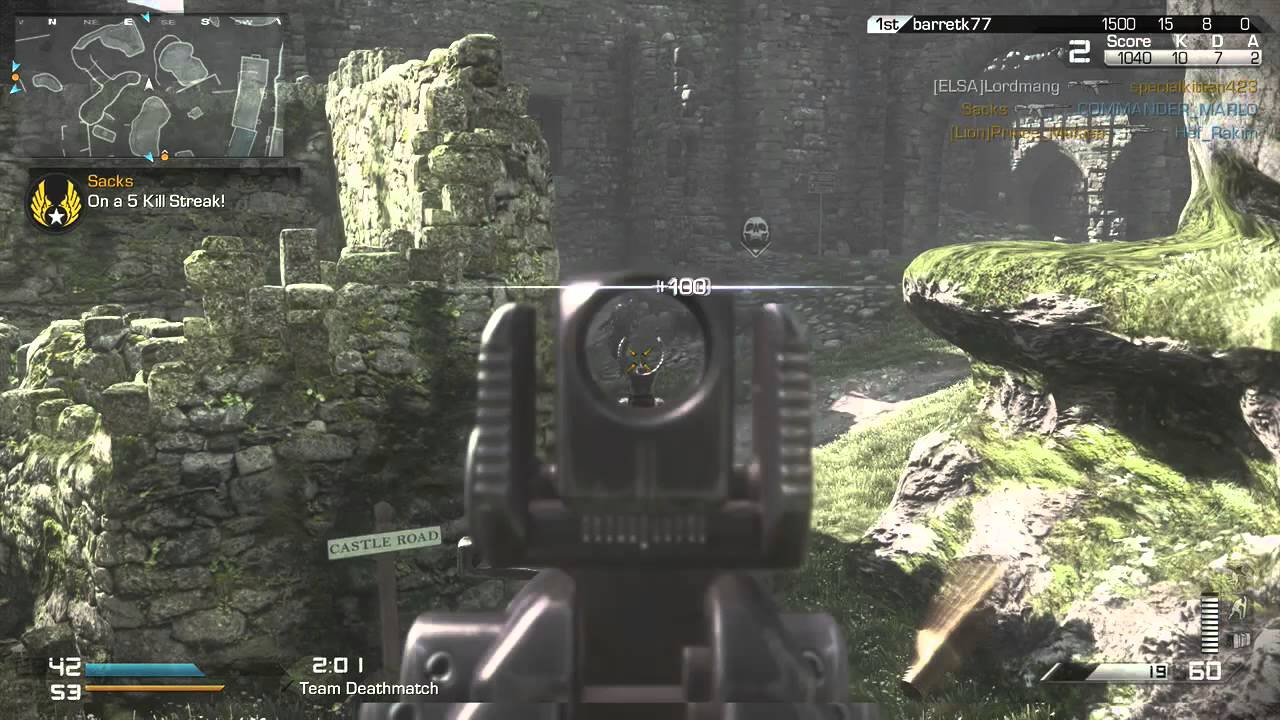 CODG SA 805 Assault Rifle - YouTube