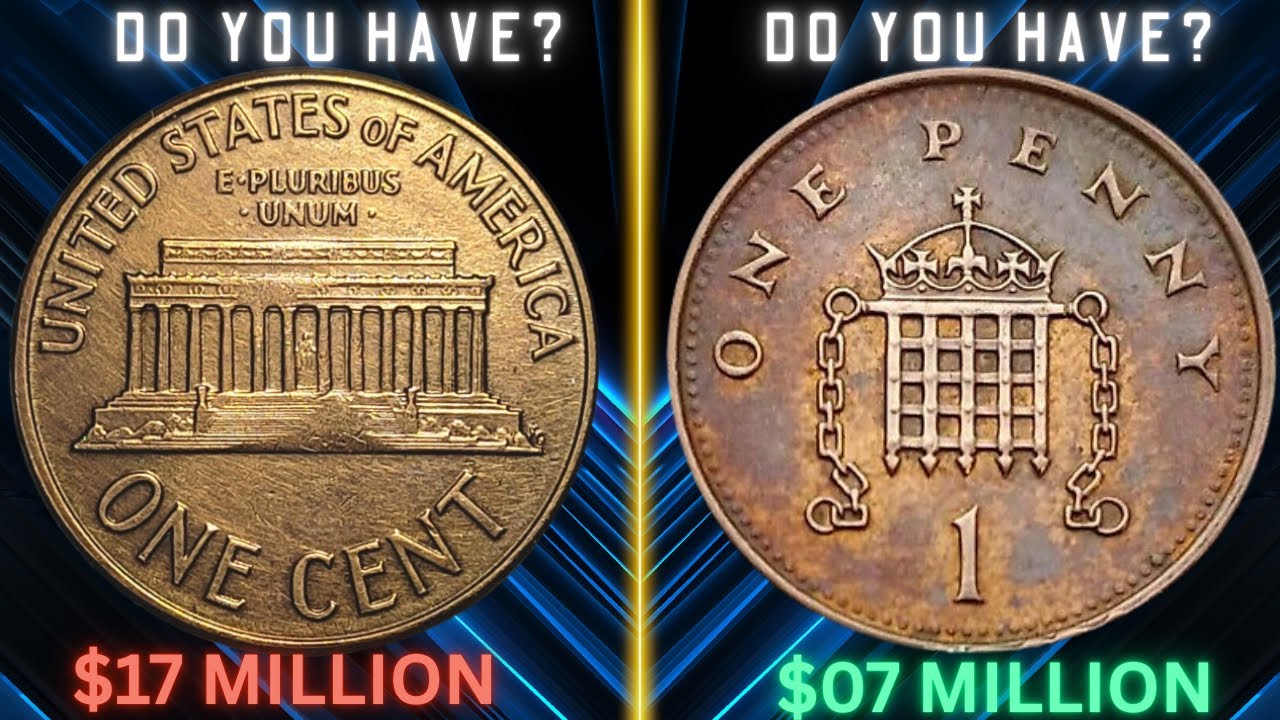 UK One penny Vs US One Cent Coin Value | Minted Error , History and ...