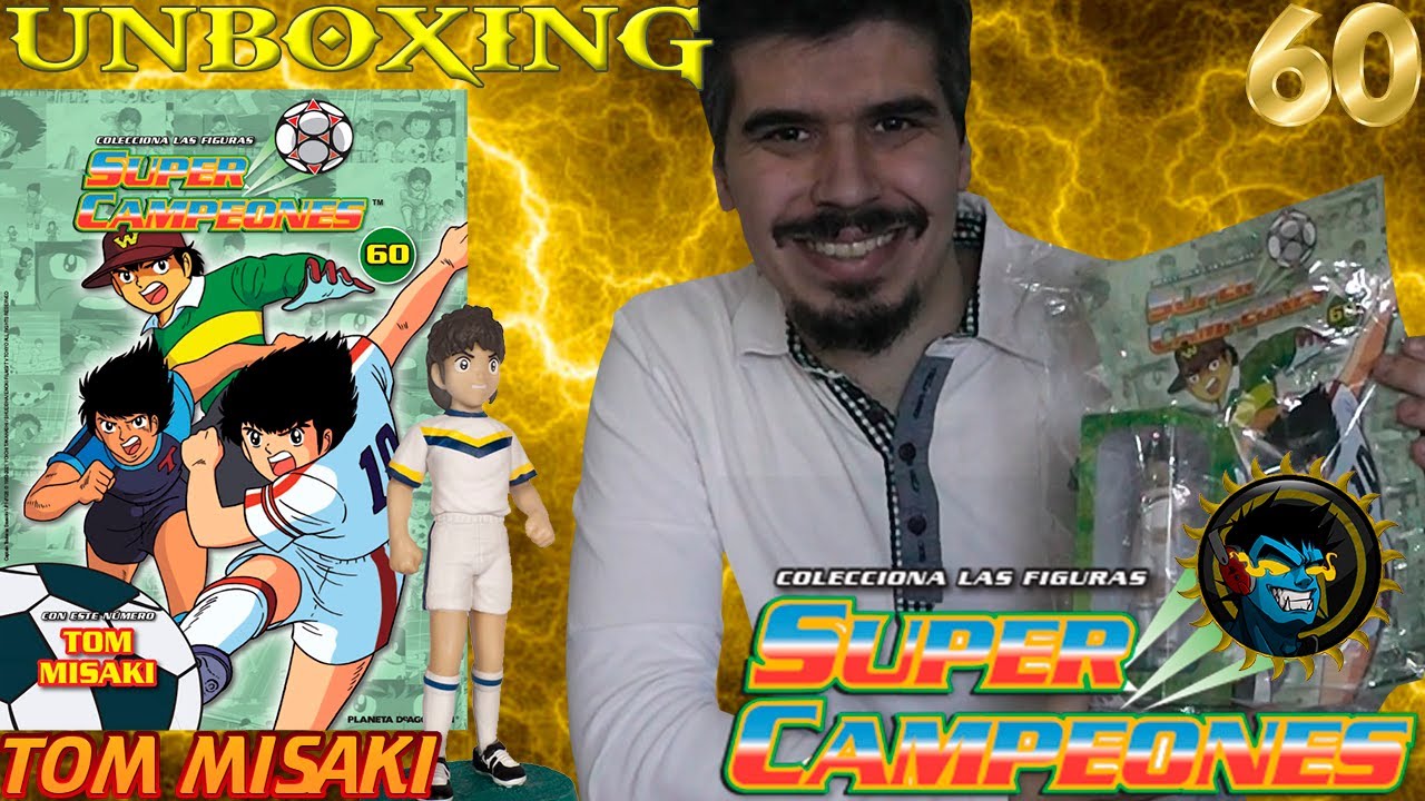 UNBOXING FIGURA CAPTAIN TSUBASA/SUPER CAMPEONES - FASCICULO N°60 -TOM ...