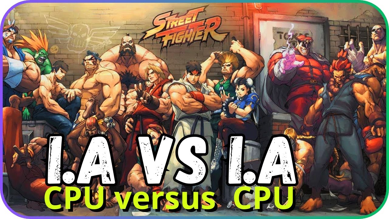 Street Fighter Hyper Zero: CPU vs CPU - 2 contra 2 ao mesmo tempo - YouTube