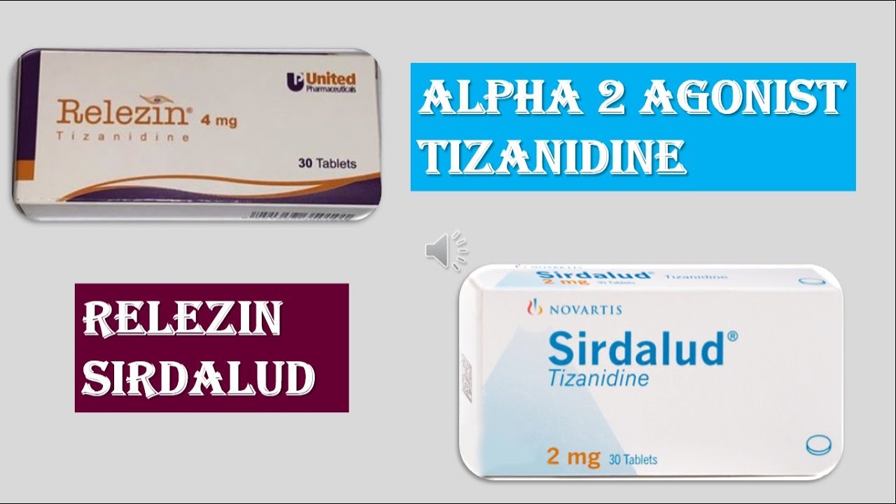 Tizanidine - Sirdalud / Relezin - YouTube