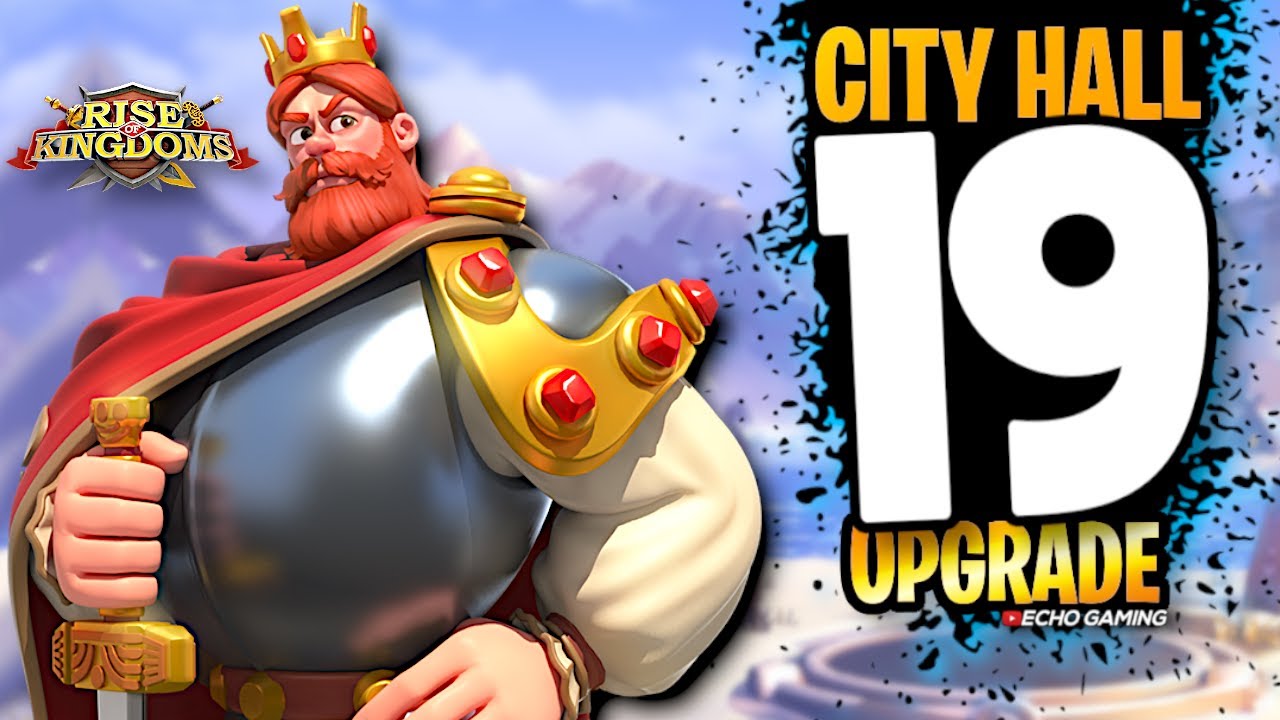Rise of Kingdoms City Hall 19 Upgrade and Sweet Opening - YouTube
