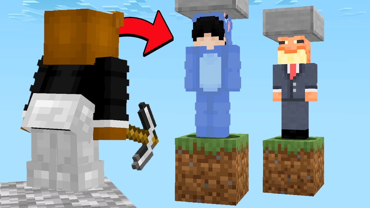 IES din Cea Mai *PERICULOASA INCHISOARE* de pe SKYBLOCK CIVILIZATION ...