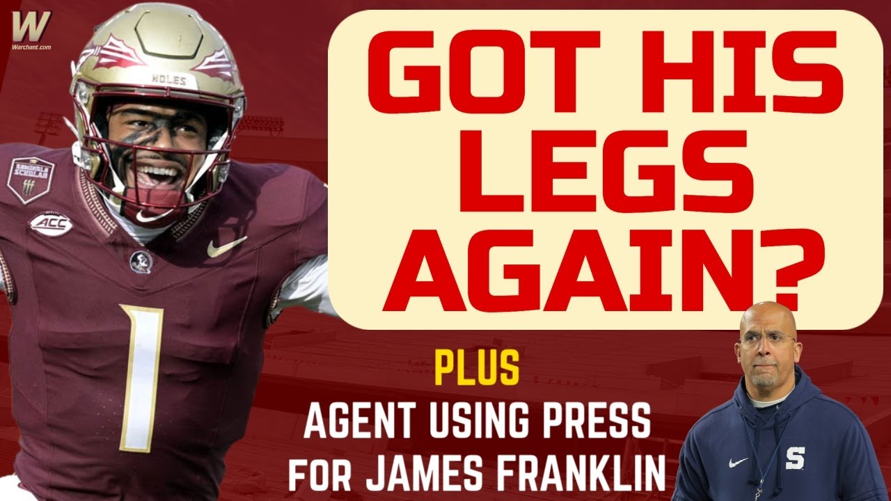 TOMMY HAS HIS LEGS BACK? | FSU Football | James Franklin and Virginia ...