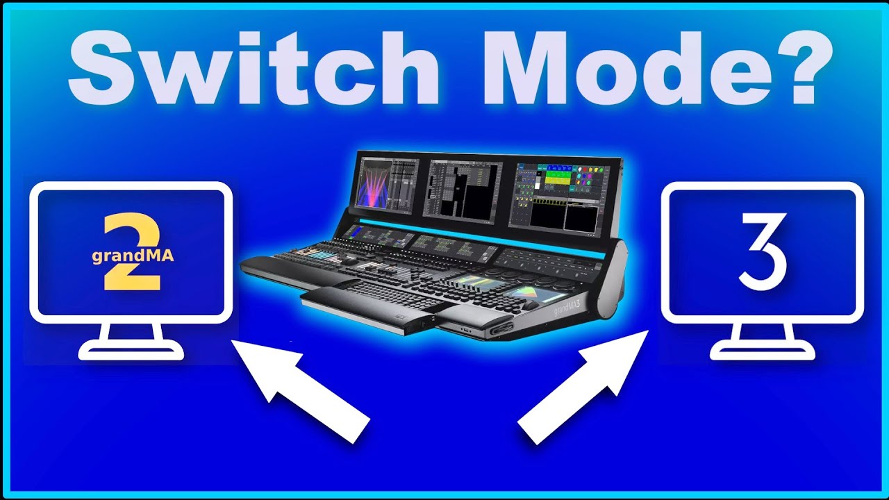 From GrandMA3 to GrandMA2: Making the Switch in 30 seconds - YouTube