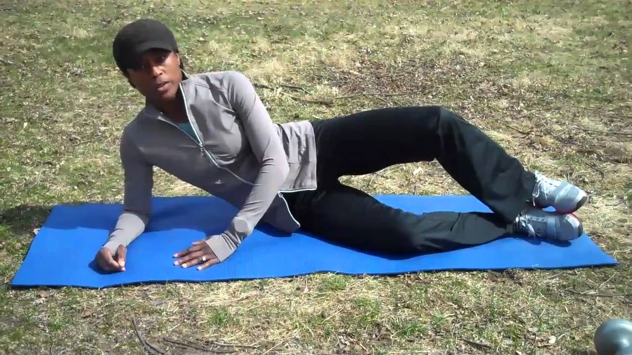 Hip Abductors- Clam Shell - YouTube