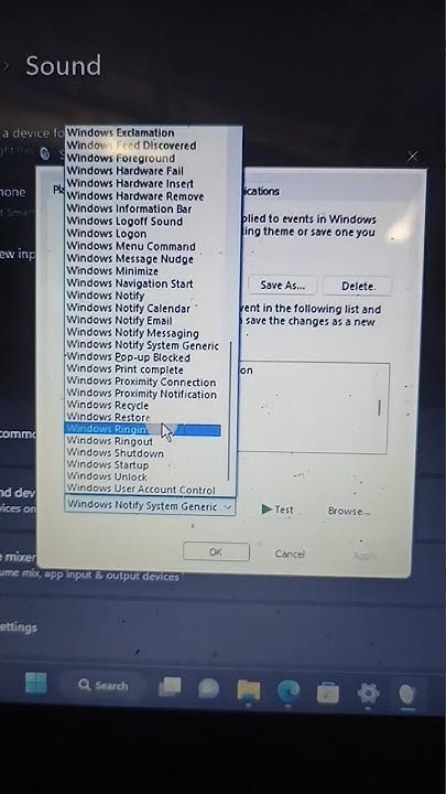 How to Change or Disable Notification Sounds in Windows 11 - YouTube