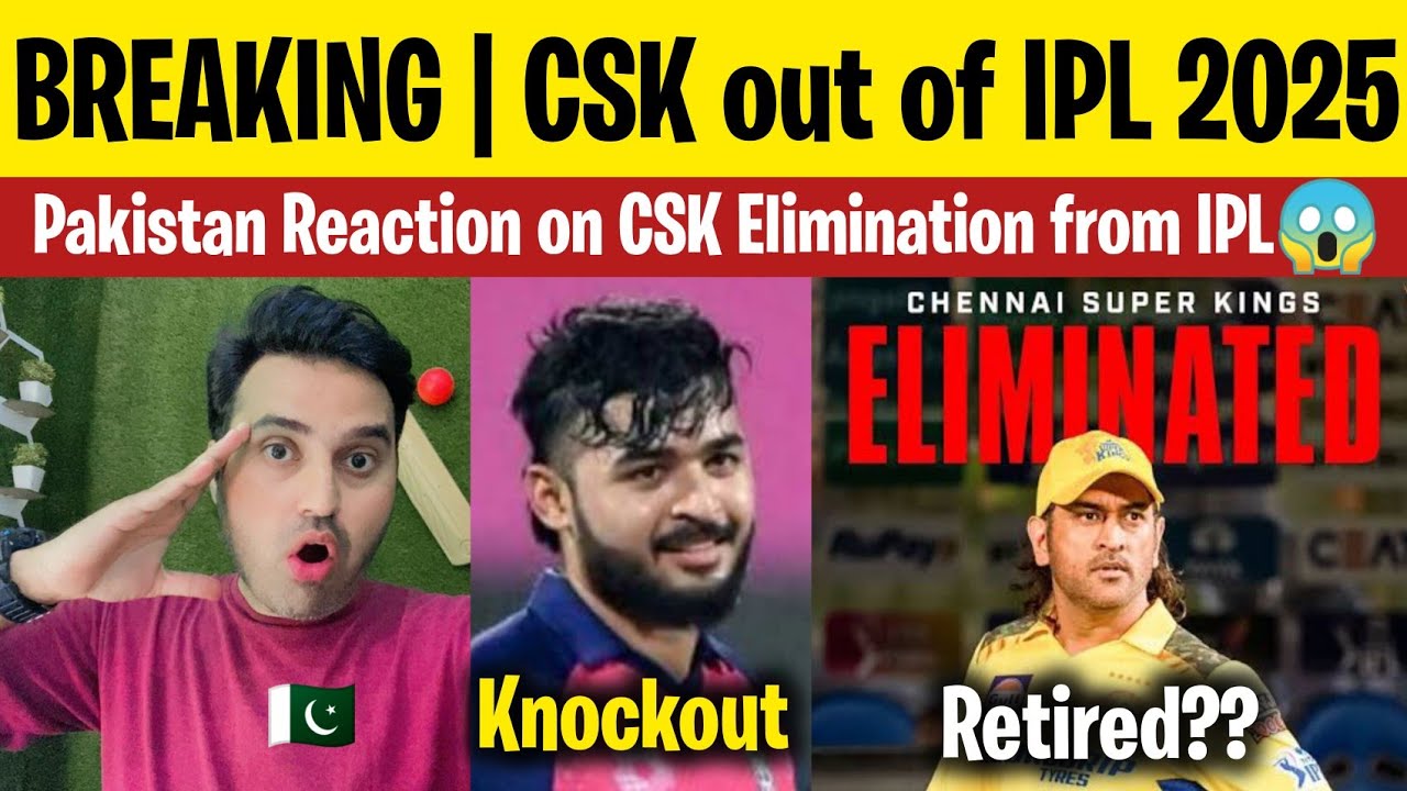 CSK Eliminated From IPL😱|| Fans Angry Reaction on IPL Match Today ...