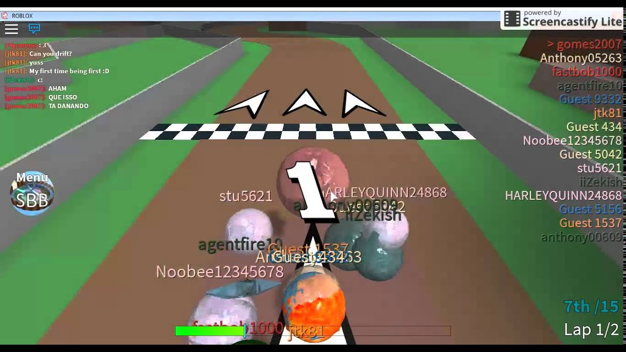 Roblox-Corrida das Bolas/Super Blocky Ball - YouTube