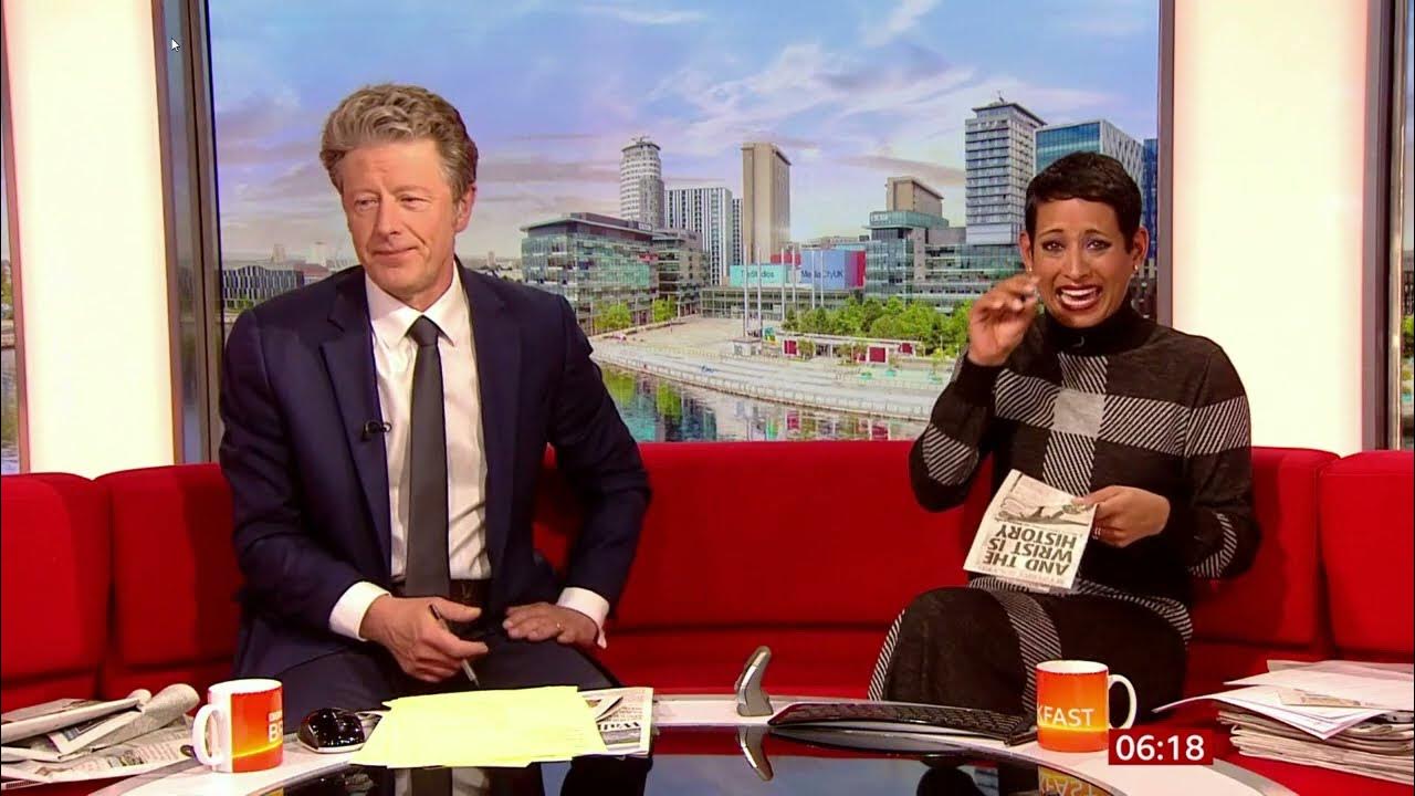 Naga Munchetty Loses All Control Bbc Breakfast 02 04 2022 Youtube