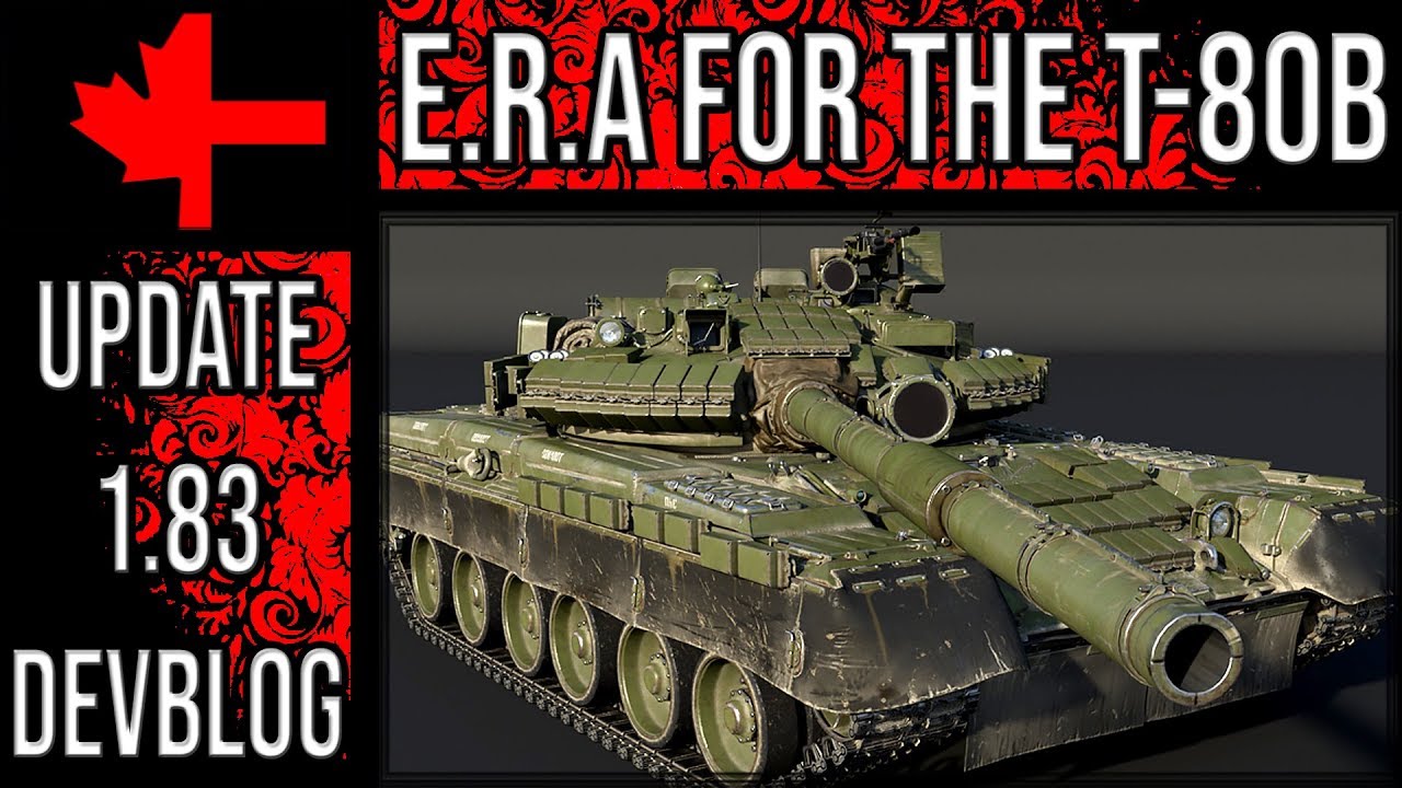 War Thunder - Devblog - Explosive Reactive Armor for the T-80B - YouTube