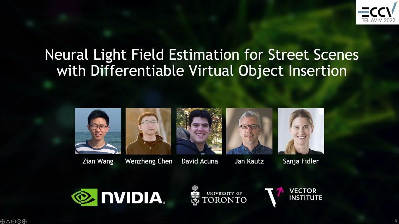 [ECCV'22] Neural Light Field Estimation with Differentiable Virtual Object Insertion - YouTube