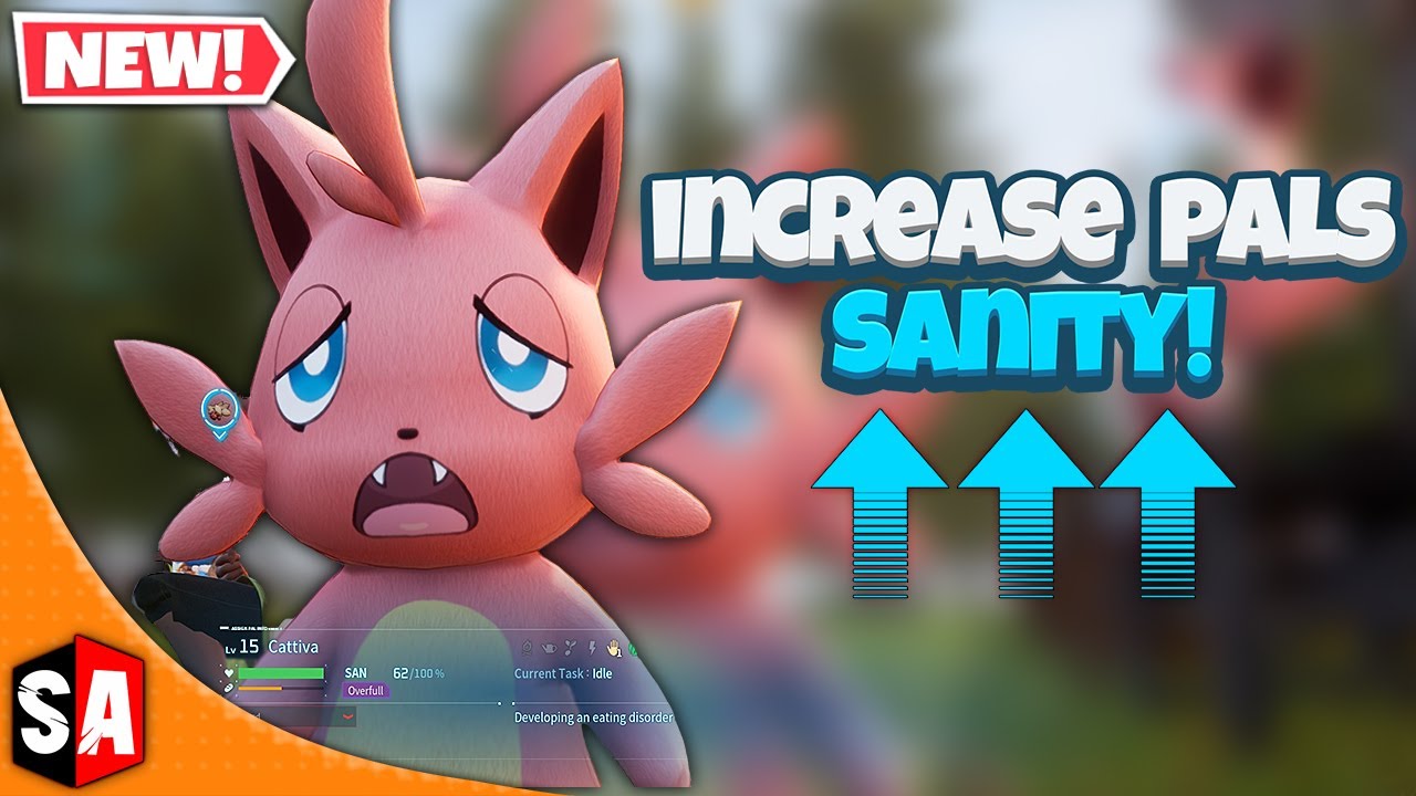 How To Increase Pals Sanity | Palworld - YouTube