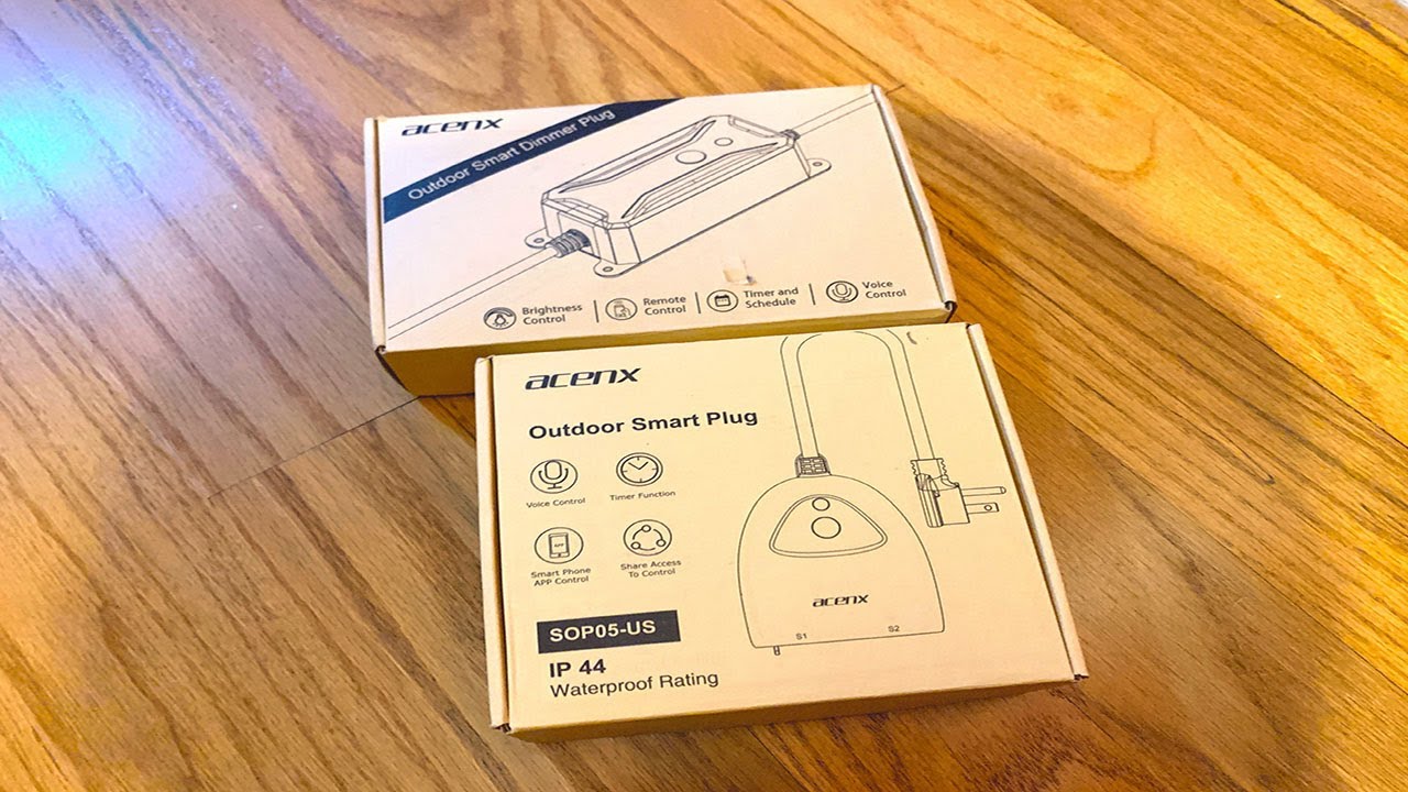 Unboxing & Review/Demo Of The Latest Acenx Outdoor Smart Plug And The ...