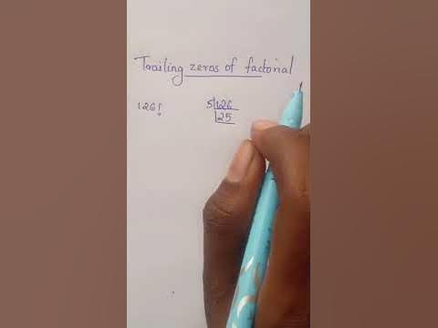 Trailing zeros of factorial/Simple trick for finding trailing zeros of. factorial - YouTube