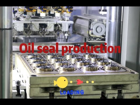 Oil seal production - YouTube