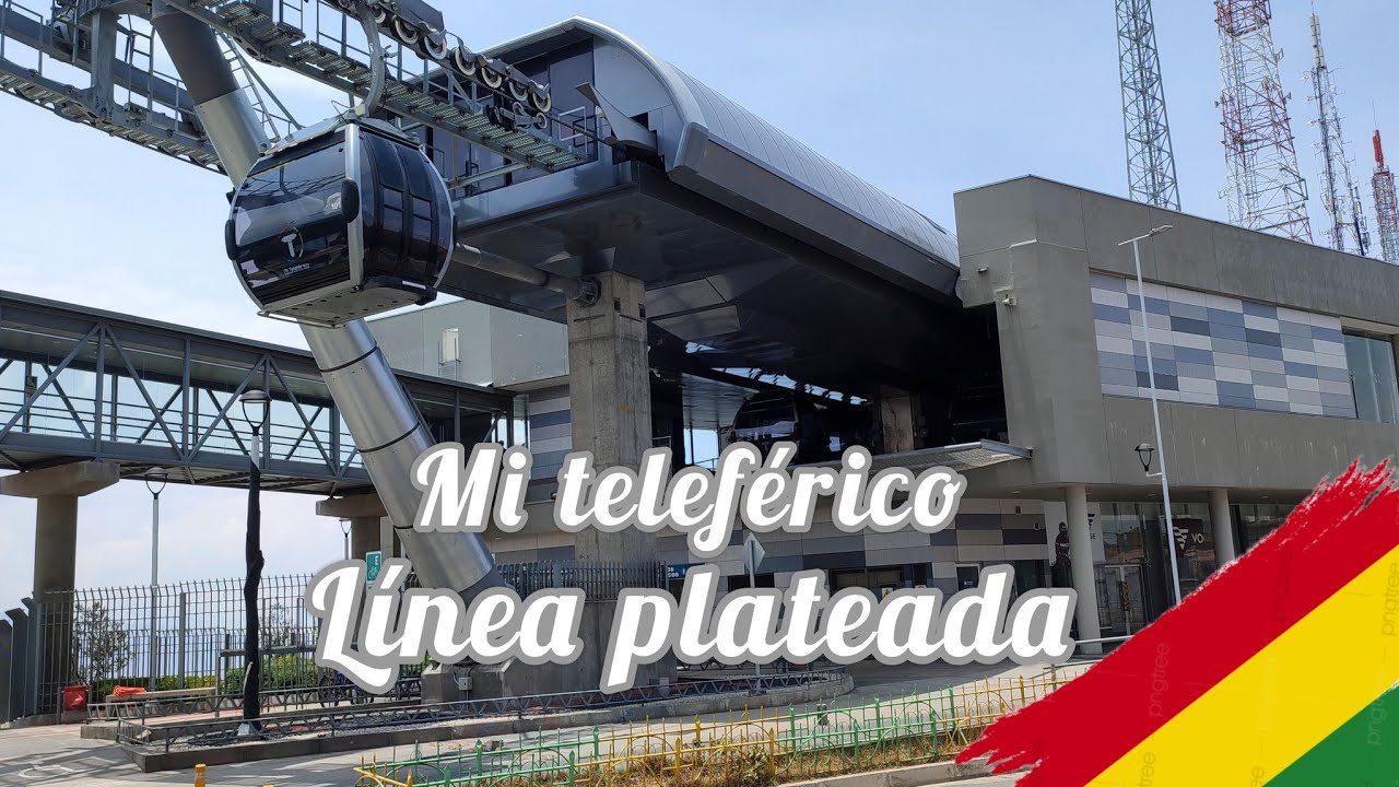 recorrido linea plateada de mi teleférico de la ciudad de el alto - YouTube