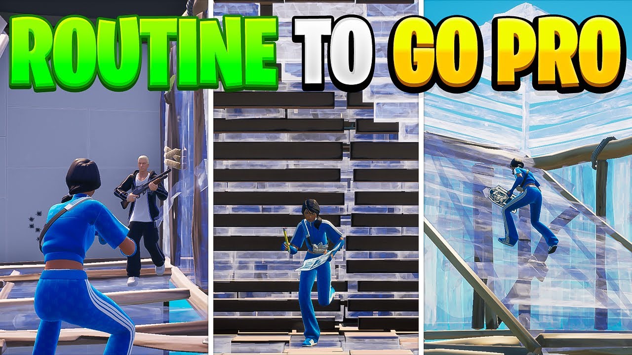 The BEST Routine to Go Pro in Fortnite (1-8 Hours) - YouTube