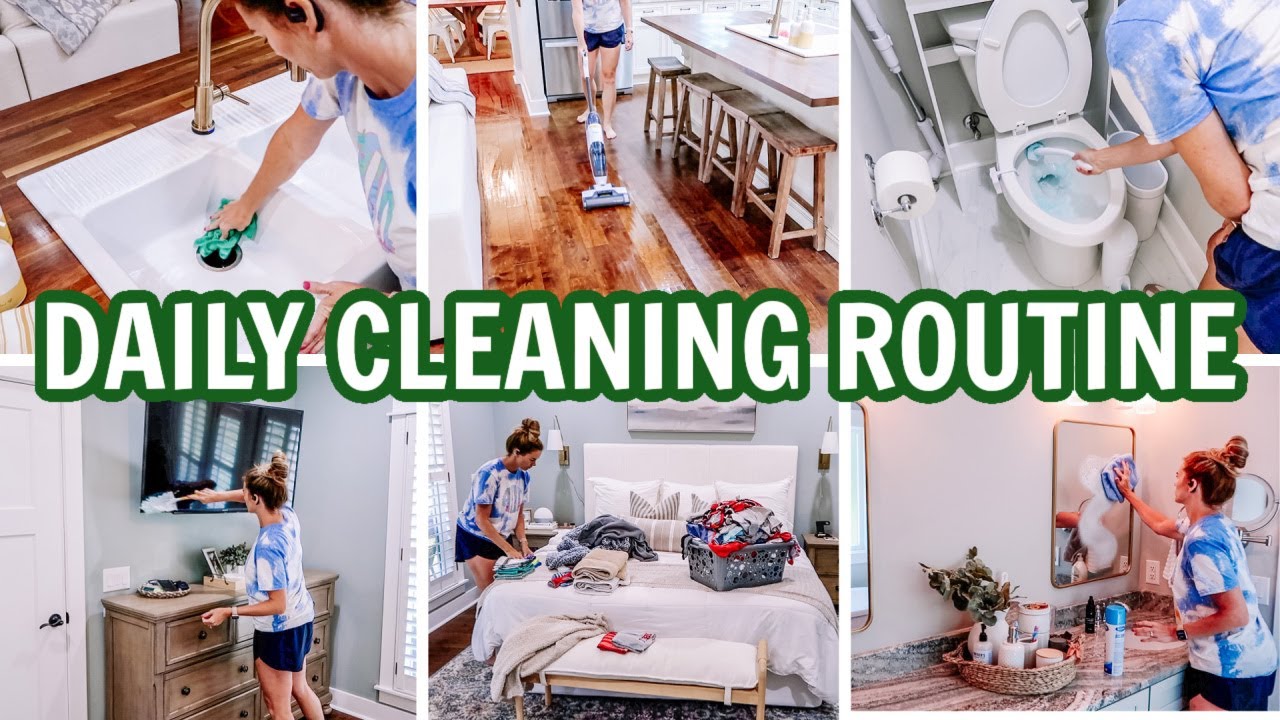 REALISTIC CLEAN WITH ME | DAILY CLEANING ROUTINE | CLEANING MOTIVATION ...