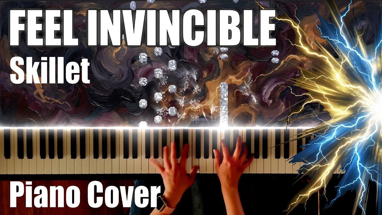 Feel Invincible - Skillet | Rock Piano Cover with Sheet Music - YouTube