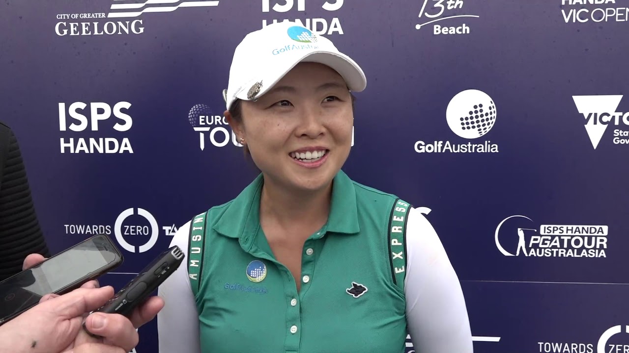 Robyn Choi after Rd 2 at the 2020 #VicOpen 🇦🇺🏌️‍♀️ - YouTube