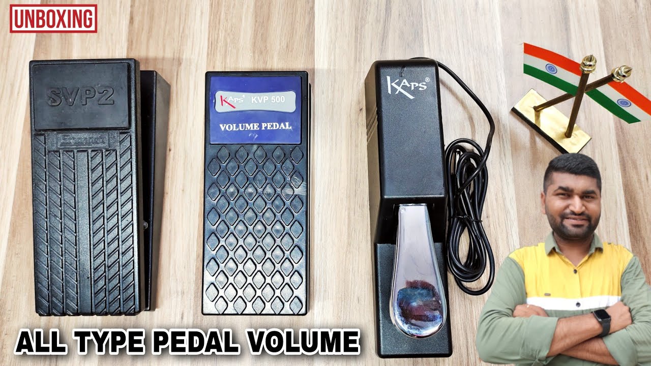All Type Of Keyboard Pedal Volume | SVP 2 | KVP 500 | Kaps Sustain ...