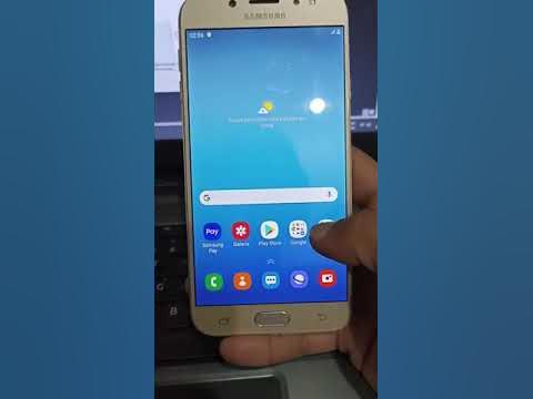 FRP J7 pro desbloqueio de conta - YouTube