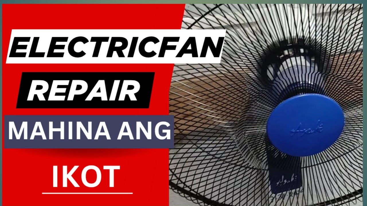 HOW TO REPAIR ELECTRIC FAN/FAN MOTOR REPAIR/CAPACITOR REPAIR#@Klazvince ...