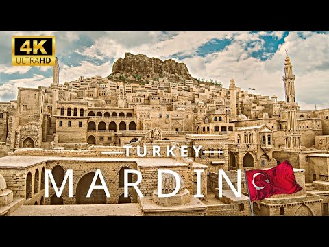 Mardin, Turkey 🇹🇷 4K ULTRA HD 60FPS with Turkish Music by Drone