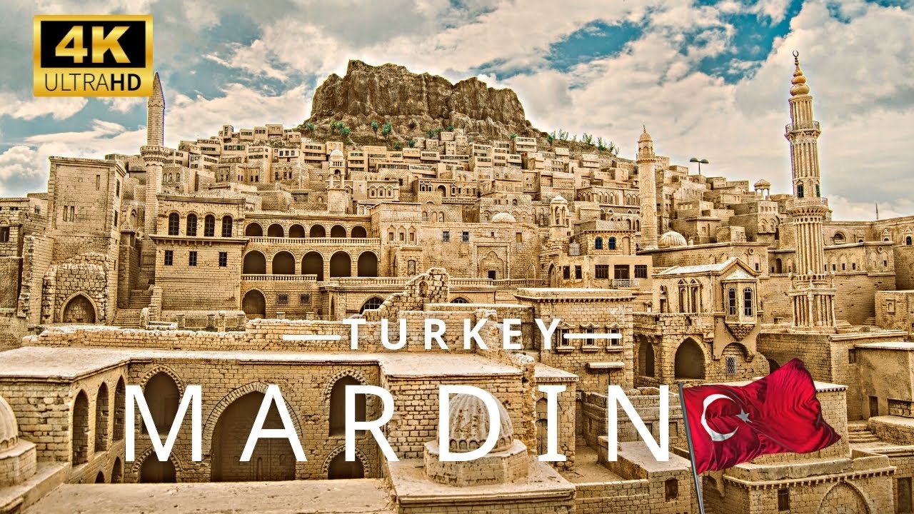 Mardin, Turkey 🇹🇷 4K ULTRA HD 60FPS with Turkish Music by Drone - YouTube