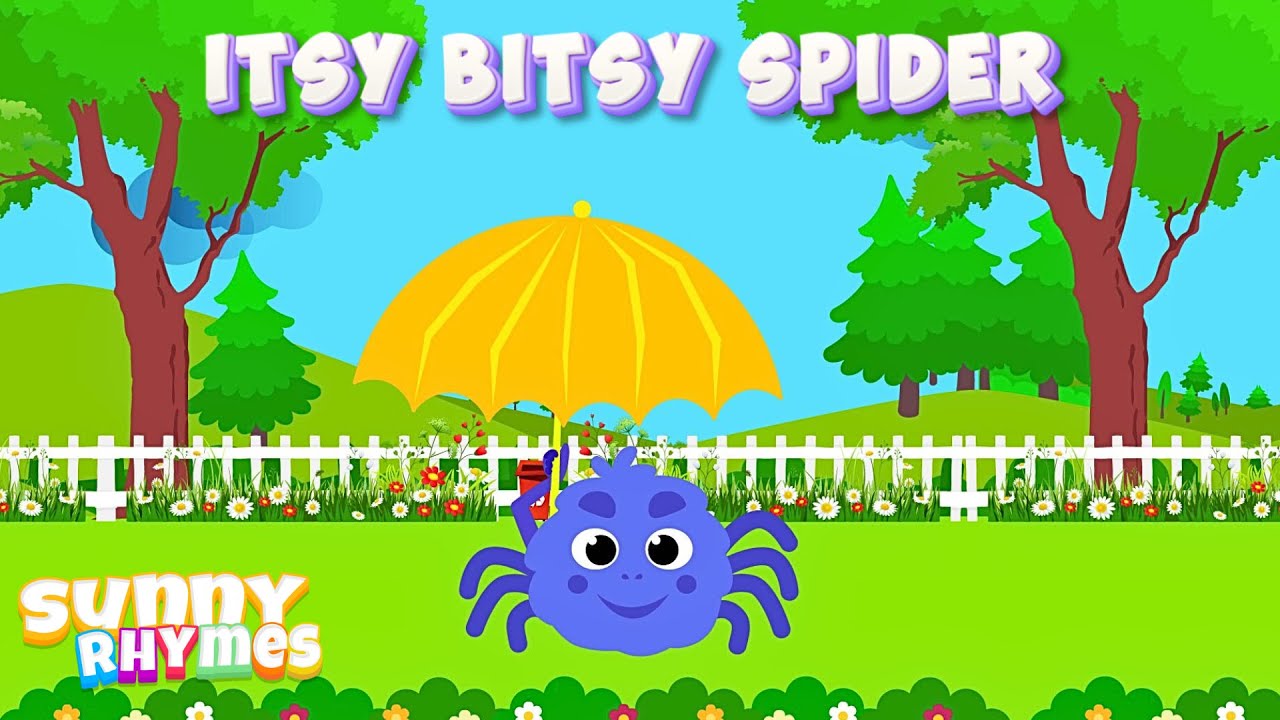🕷️ Itsy Bitsy Spider | Classic Nursery Rhyme | Fun & Educational Video ...