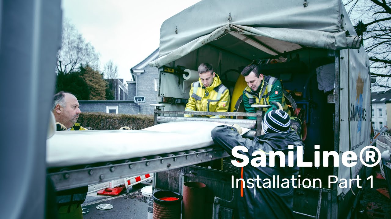 SaniLine© Installation Method - Part 1 - YouTube