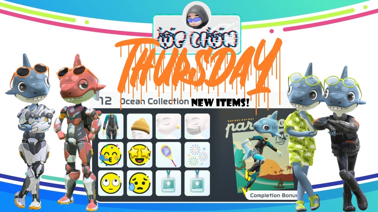 Nintendo Switch Sports! New Items! Ocean Collection! - YouTube