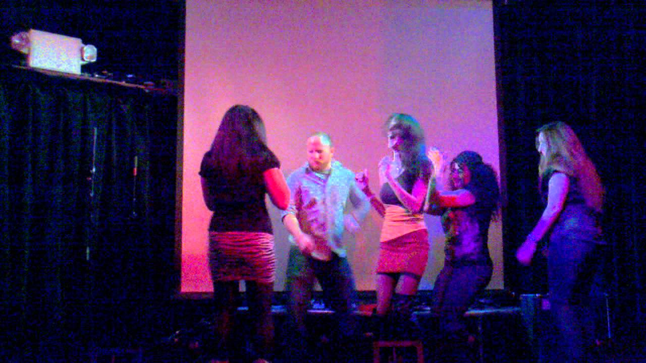 Dave chappelle robot dance interrupting girls on stage dancing? Umm yes ...