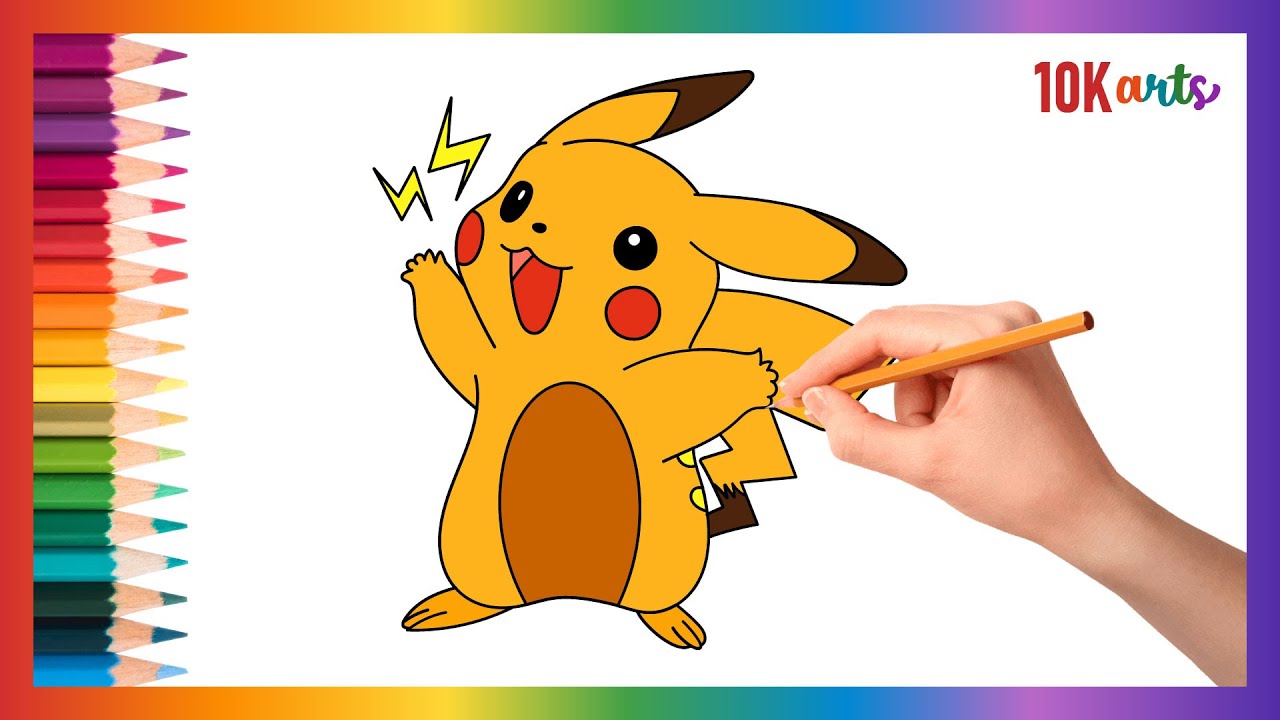 Cara Mewarnai Pokemon Pikachu#2 Dengan Petir - YouTube