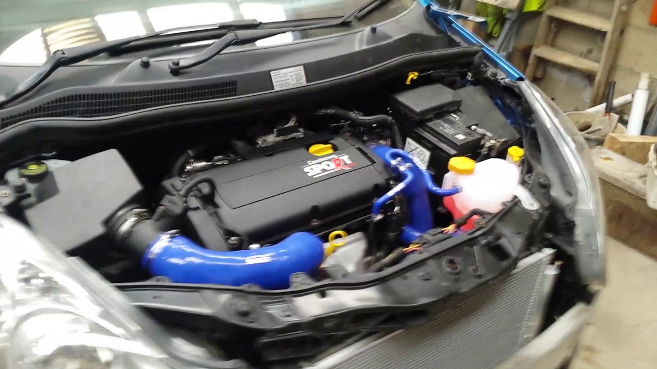Corsa VXR engine rebuilt and fitted. - YouTube