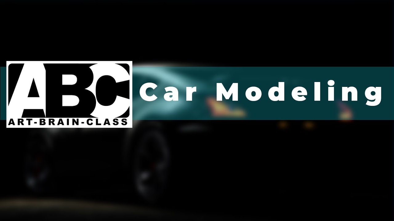 CAR MODELING PART 1 (SET REFERENCE BOX) - YouTube