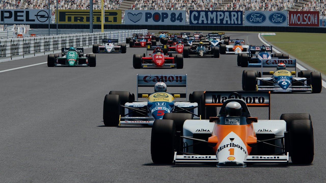 Assetto Corsa - F1 1986 German Grand Prix - YouTube