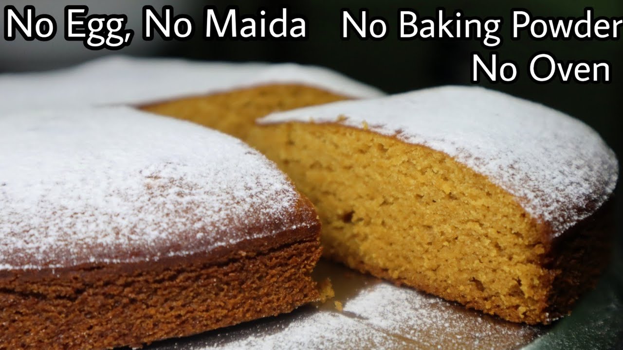 ಬರೀ 20rs ಅಲ್ಲಿ soft & spongy ಕೇಕ್ | Cake without baking powder,egg ...