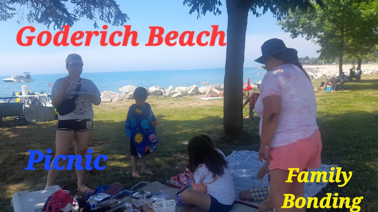 EP256 - Goderich Beach. Family Bonding. Lake Huron, Ontario, Canada. #BuhayCanada #travel # ...