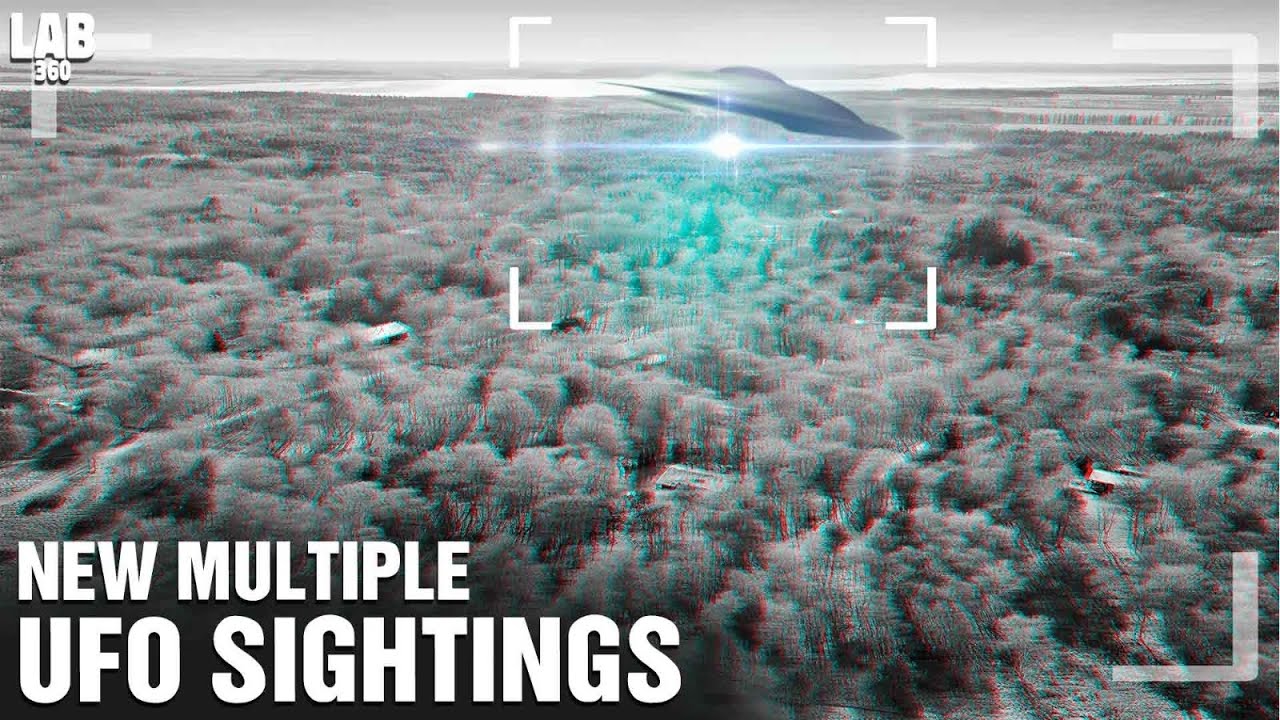 Multiple UFO Sightings Caught on Camera | Lab 360 - YouTube