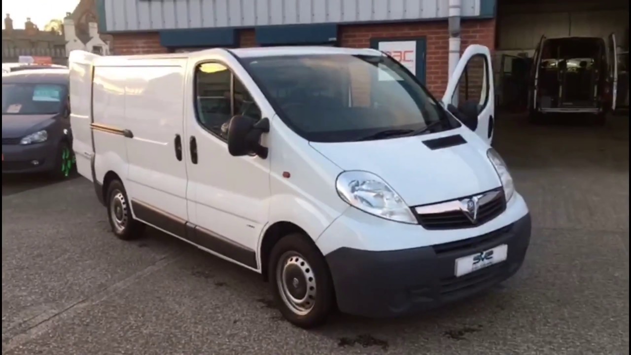 Vauxhall Vivaro in white fully racked out to rear for sale @ Simply Van ...