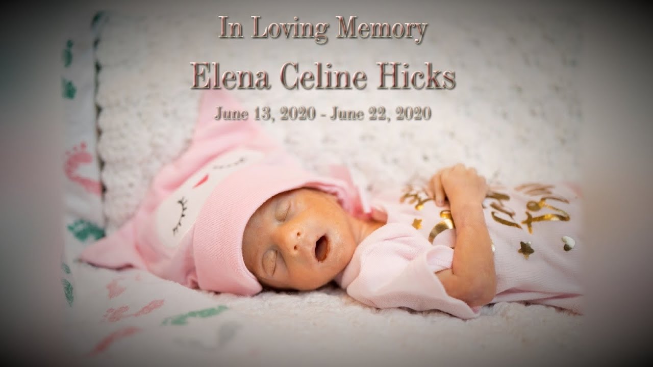 The Service For Elena Celine Hicks - YouTube