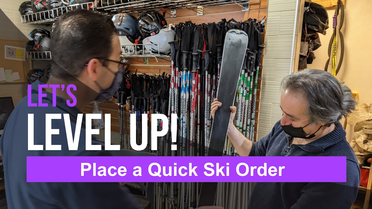 How to place a ski rent order through Rentrax equipment rental ...