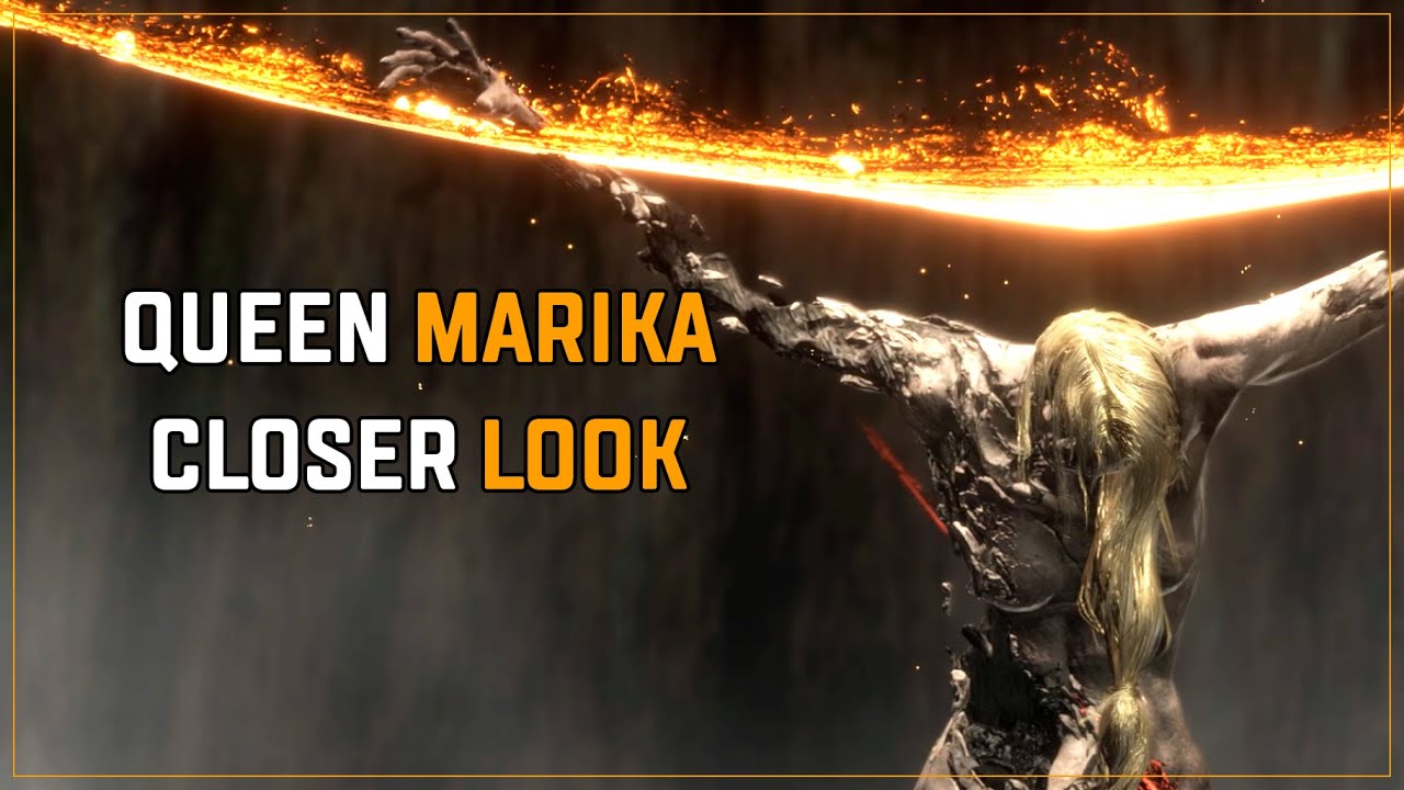 Queen Marika the Eternal - Closer Look - " Elden ring " - YouTube