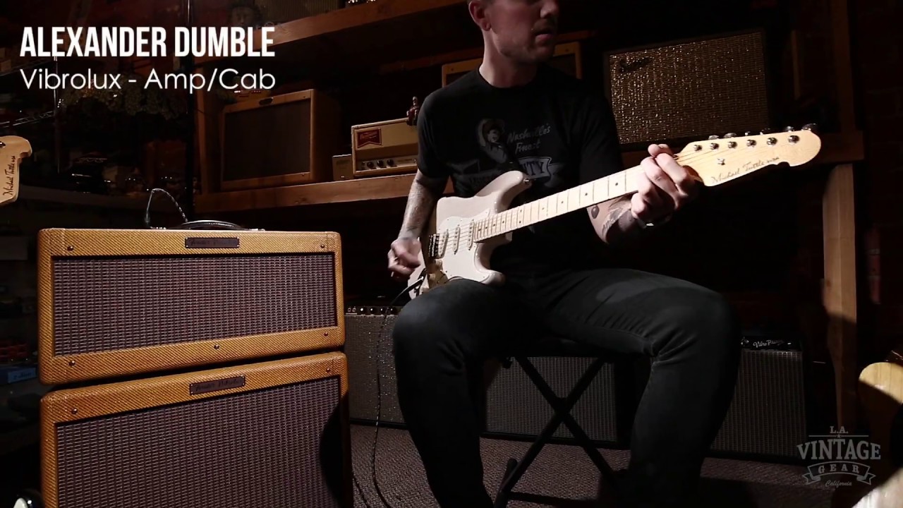 Alexander Dumble built Tweed Vibrolux- Head and Cabinet built by Kerry ...