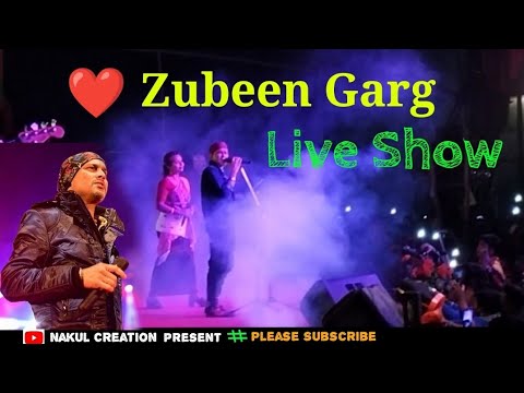 Zubeen Garg Live Pragem show.Tiwa Mathanlai thokra#zubeengarg #nakul.