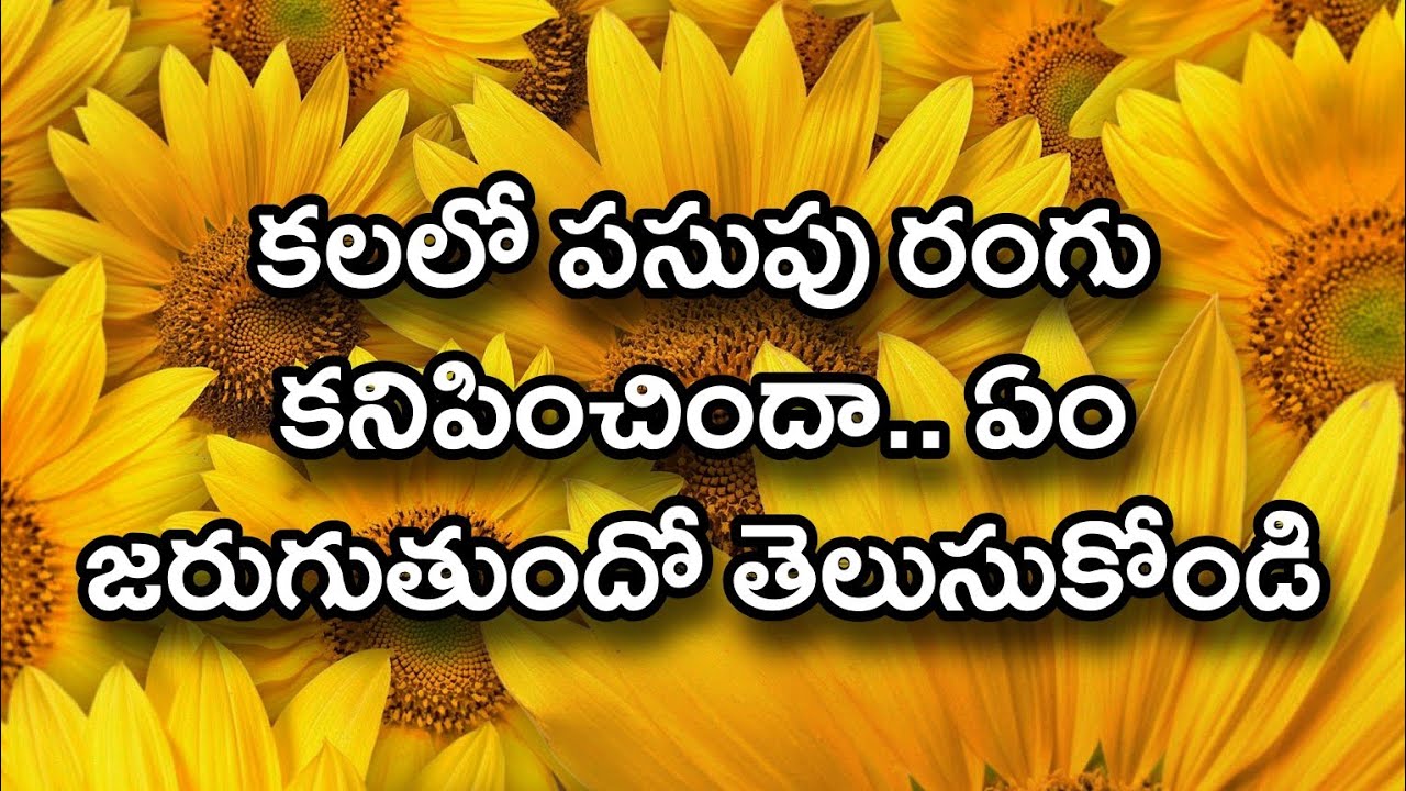 Kalalo yellow colour Kanipisthe | Pasupu Rangu Kalalo Kanipisthe ...